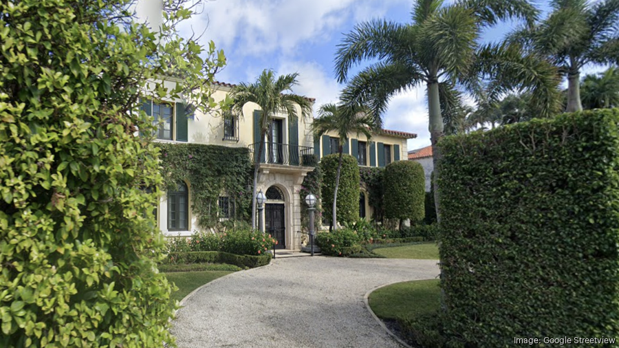 William Rickman Jr. sells Palm Beach mansion to Robert L. Miller of ...