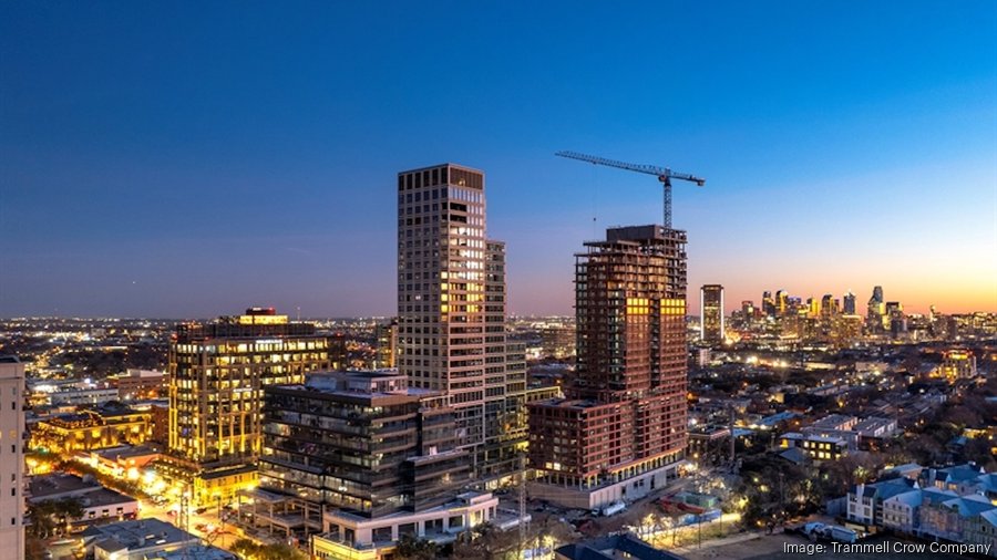 Knox Street mixed-use project tops out in Dallas - Dallas Business Journal