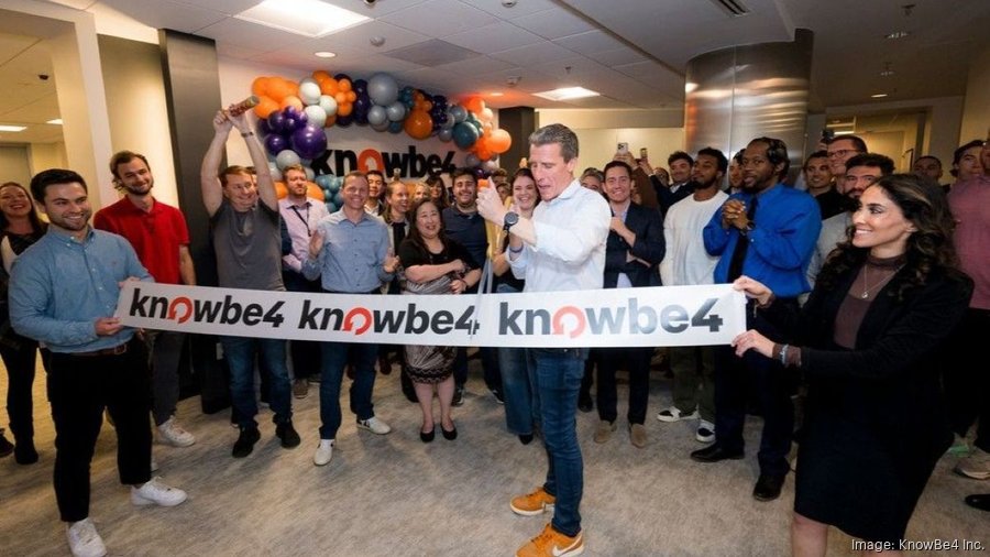 KnowBe4 opens Arlington office, eyes expansion - Washington Business ...