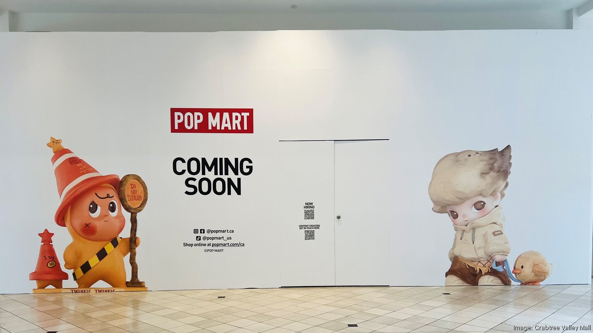 Pop Mart to open first NC store at Crabtree Valley Mall - Triangle ...