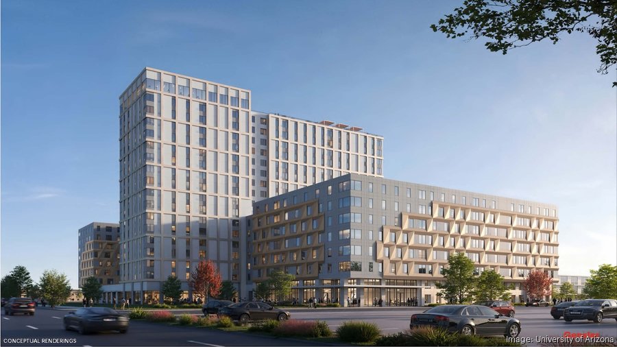 University of Arizona approves $250M residence hall - Phoenix Business ...