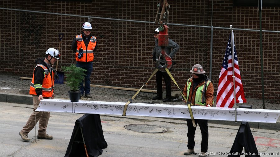 UMB tops off $120M School of Social Work building - Baltimore Business ...