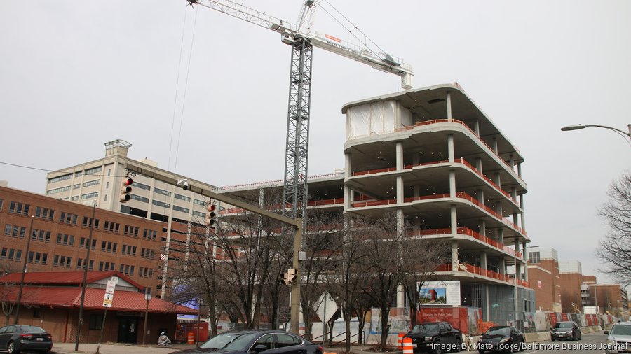 UMB tops off $120M School of Social Work building - Baltimore Business ...