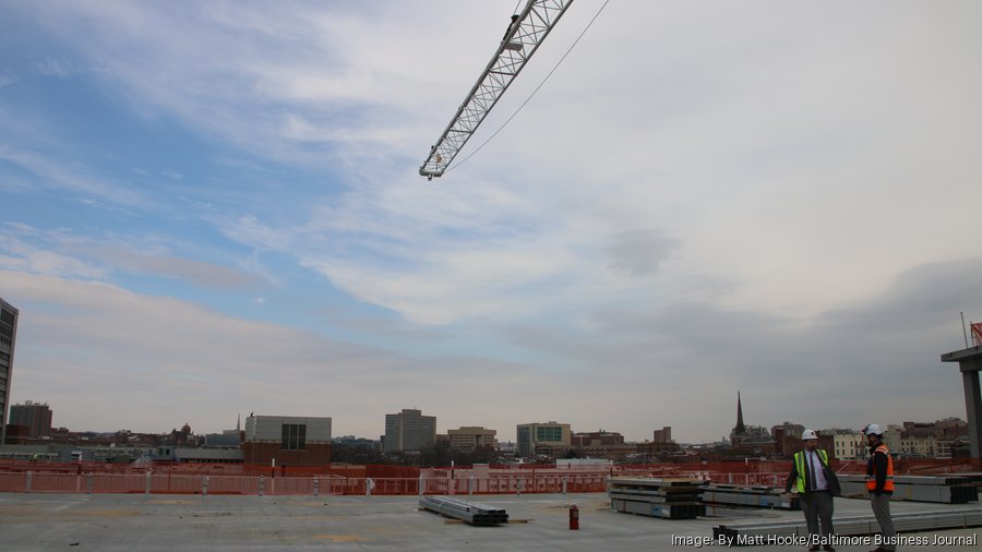 UMB tops off $120M School of Social Work building - Baltimore Business ...