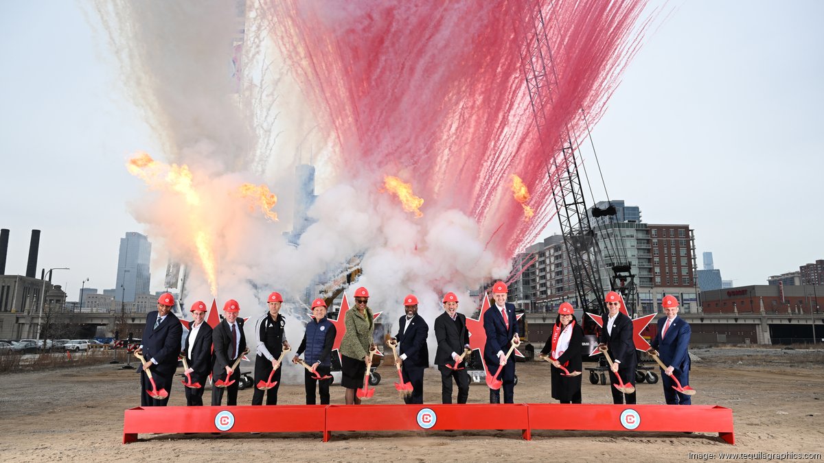 Chicago Fire FC breaks ground on $750M stadium in South Loop - Chicago ...