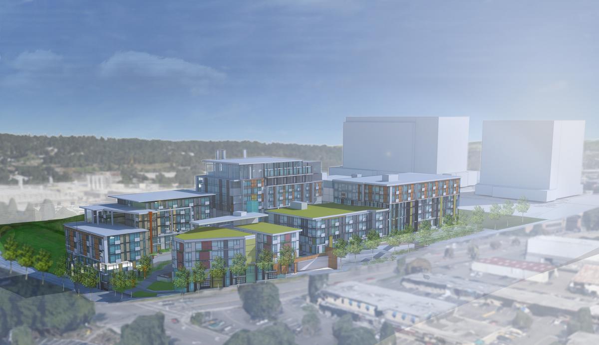 Bellevue OKs design of two Spring District office buildings - Puget ...