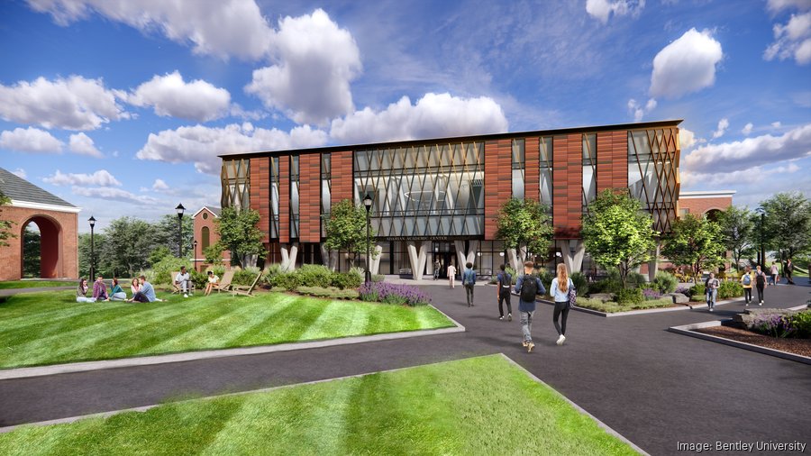 Bentley University starts $85M Adamian Academic Center rehab - Boston ...