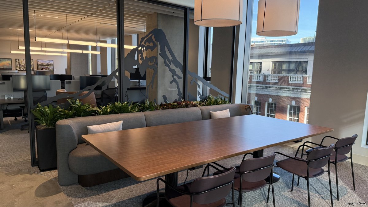 Take a look inside PwC's new office space in the 11W Building ...