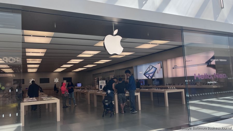 Apple to shut its first unionized U.S. store, at Towson Town Center ...
