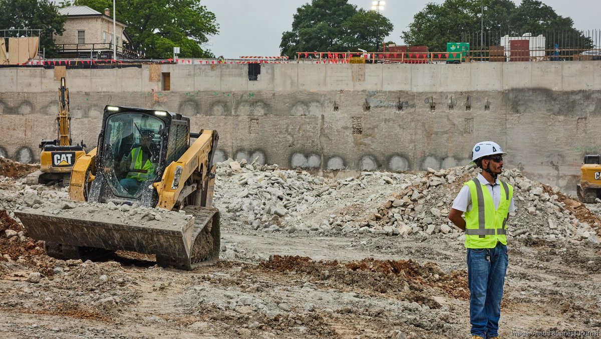 Austin Convention Center construction progress - Austin Business Journal
