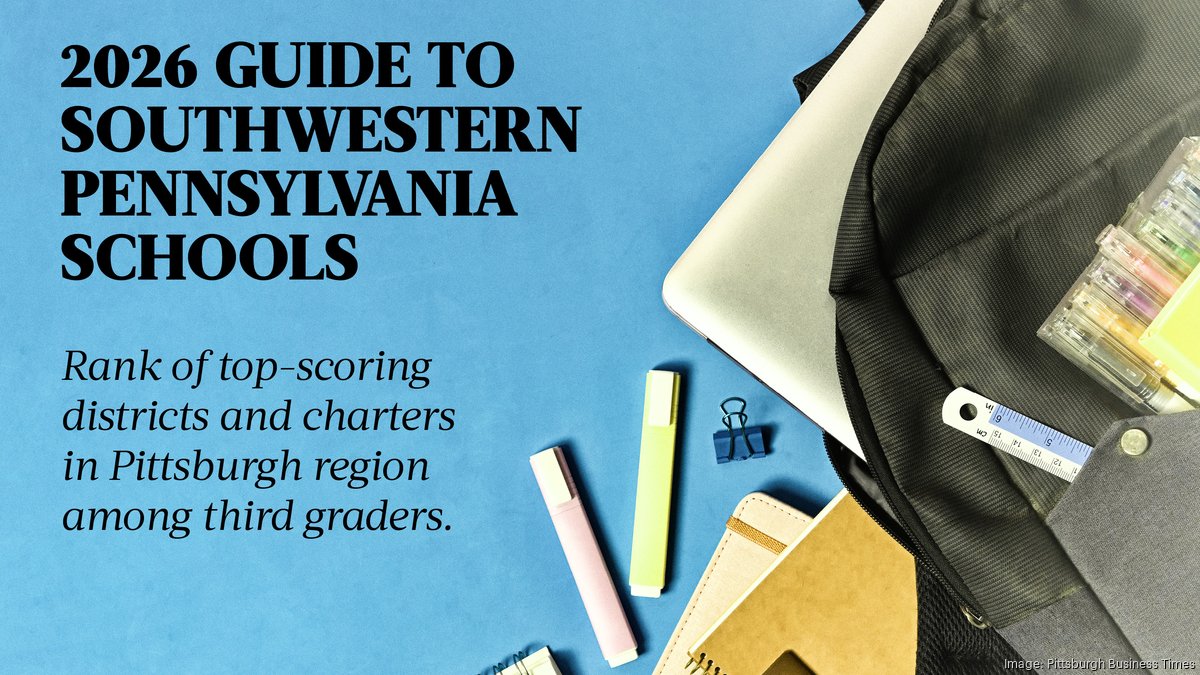 Peters Township tops third-grade school rankings - Pittsburgh Business ...