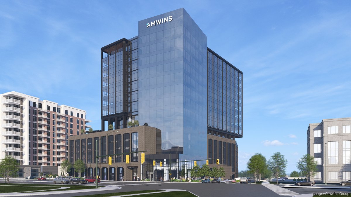 Amwins to break ground on 15-story SouthPark headquarters in June ...