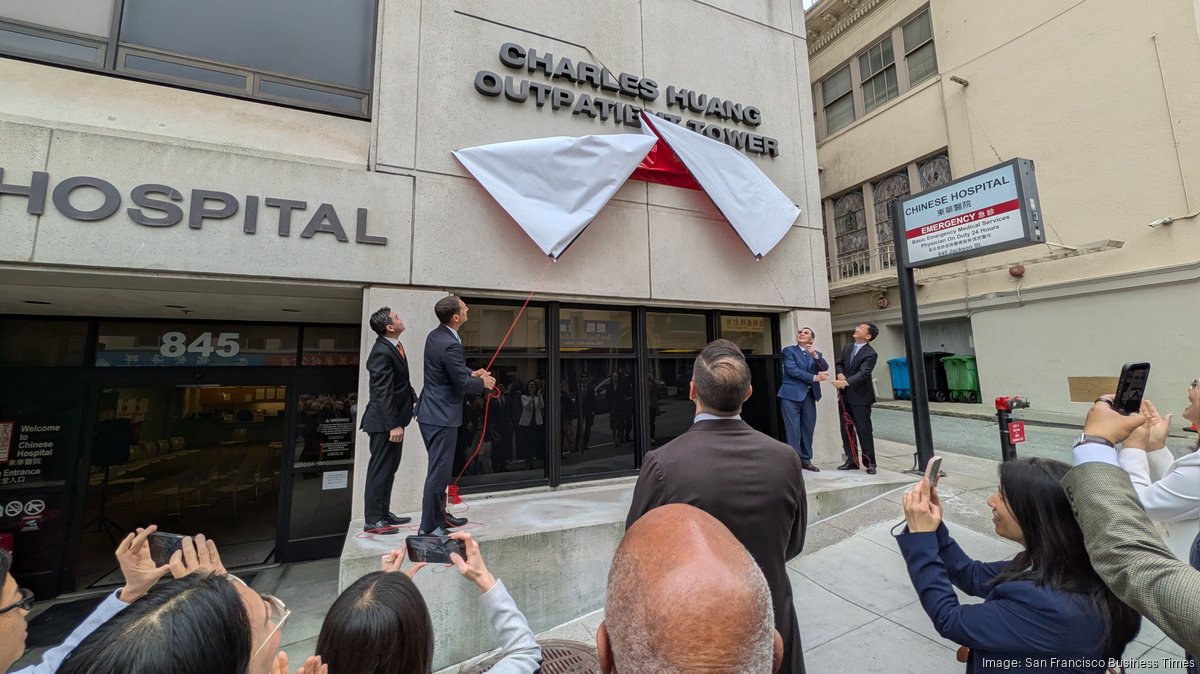 Chinese Hospital names outpatient center for Charles Huang - San ...