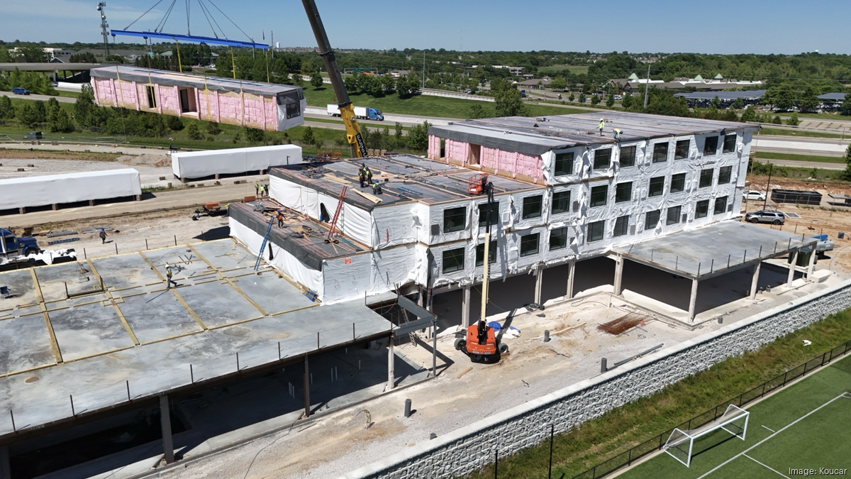 Cambria Hotel O'Fallon uses modular construction - St. Louis Business ...