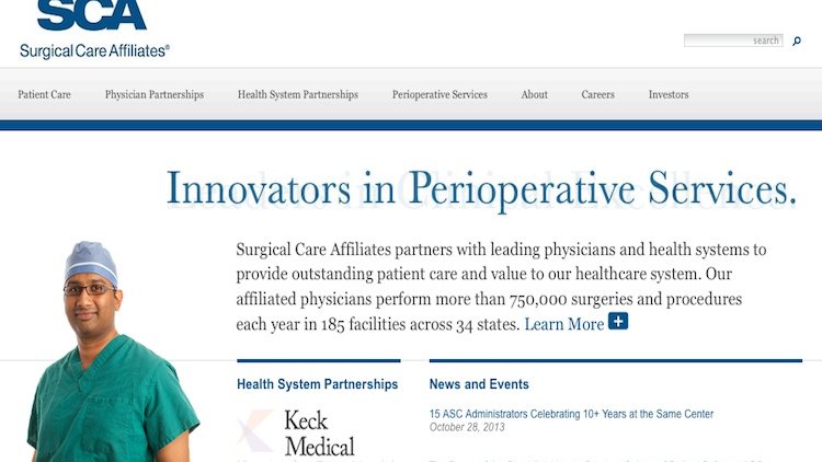 UnitedHealth Group's $2.3 billion purchase of Surgical Care Affiliates ...