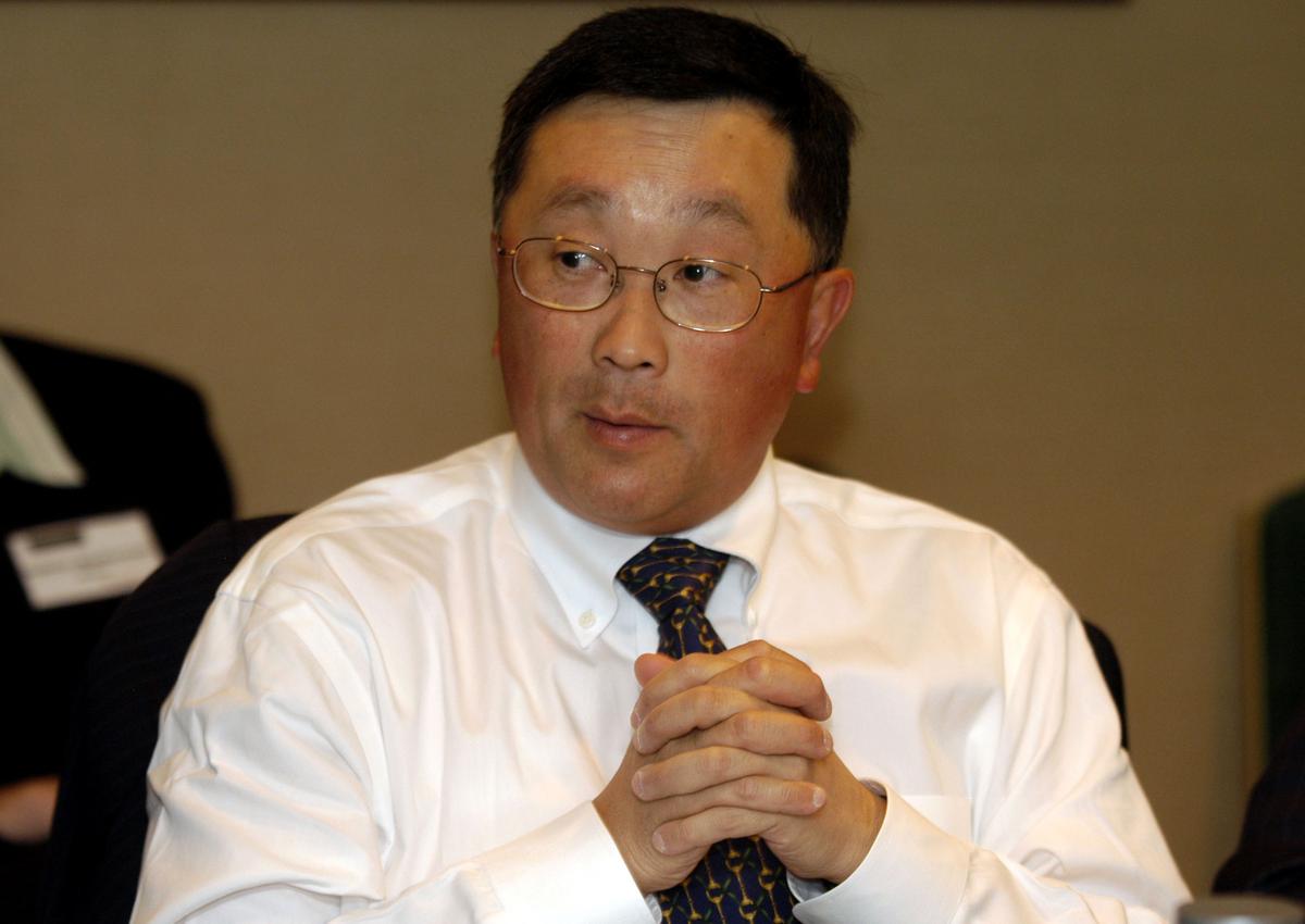 John Chen named interim CEO at BlackBerry - San Francisco Business Times