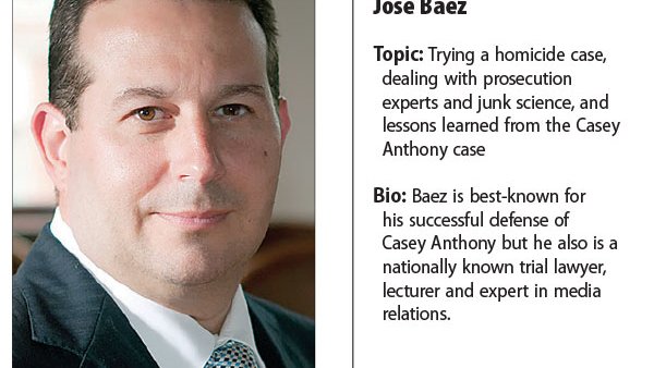 Casey Anthony lawyer Jose Baez headlines Buffalo CLE - Buffalo Business ...