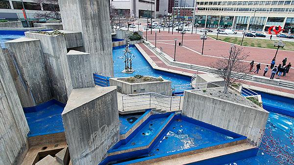 Here's at look at the future of downtown's McKeldin Fountain site ...