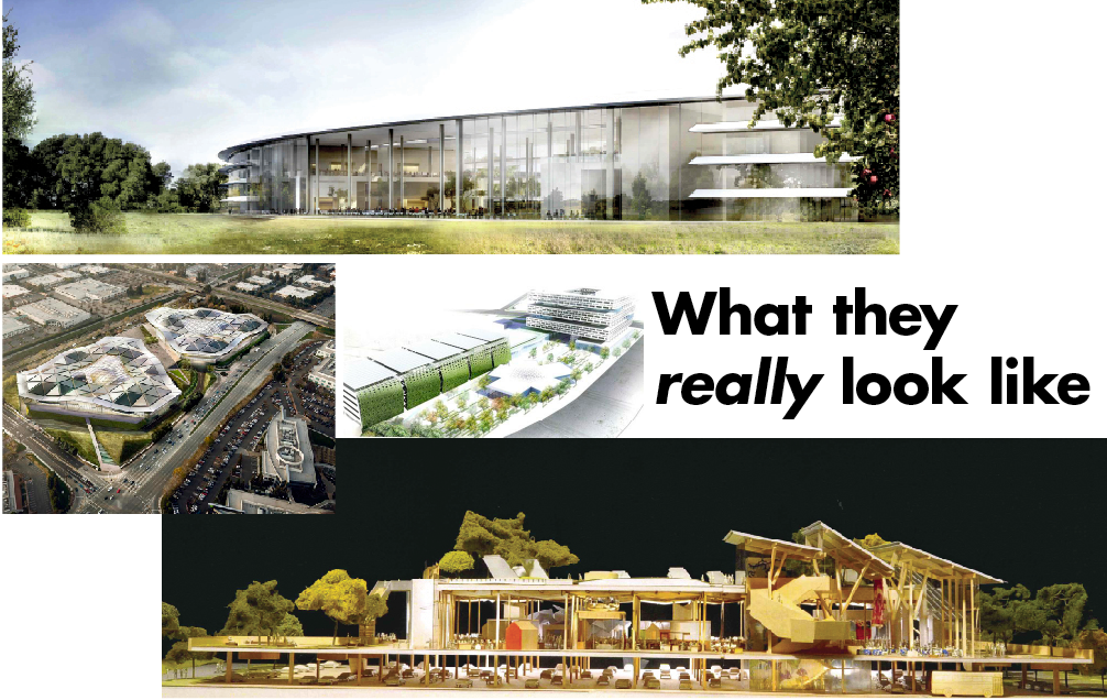 What these iconic tech campuses REALLY look like - Silicon Valley ...