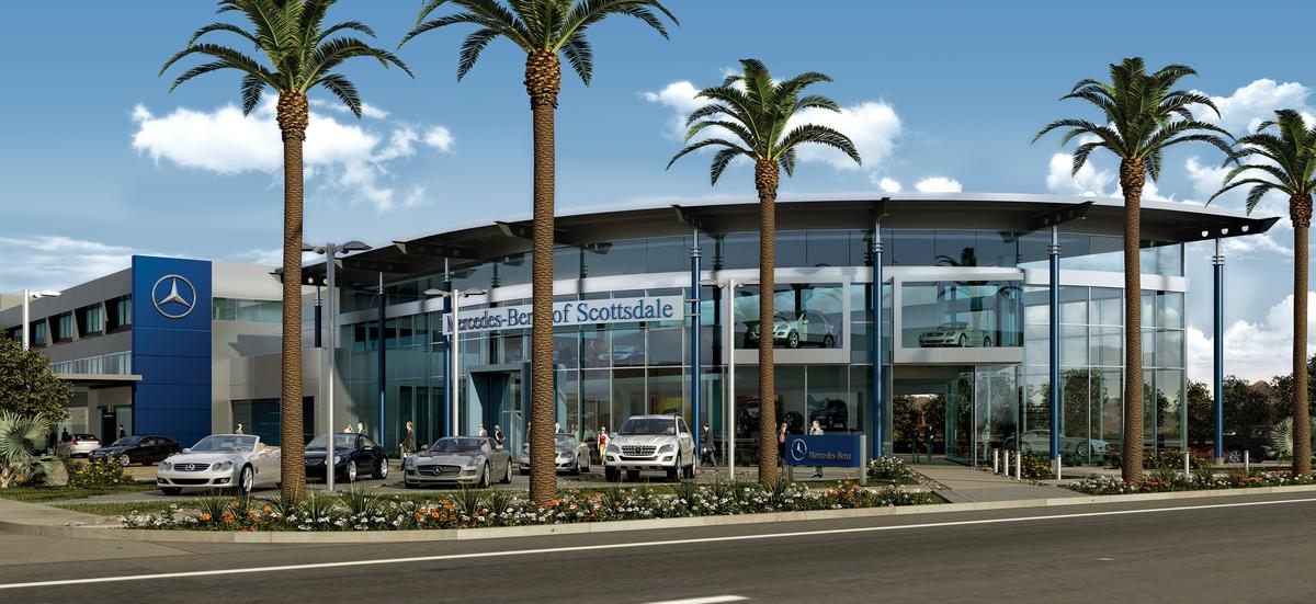 Mercedes-Benz dealership opening in Scottsdale - Phoenix Business Journal