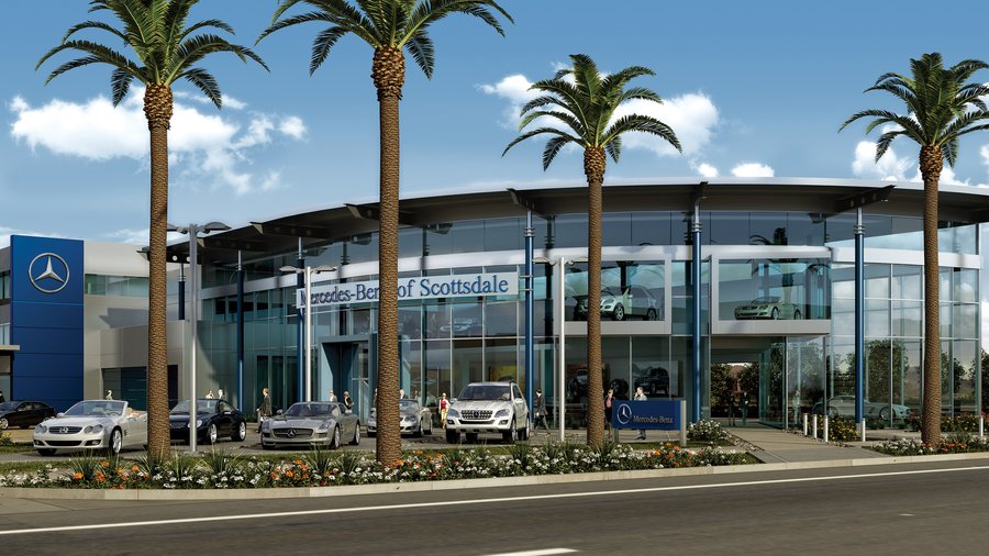 Mercedes-Benz dealership opening in Scottsdale - Phoenix Business Journal