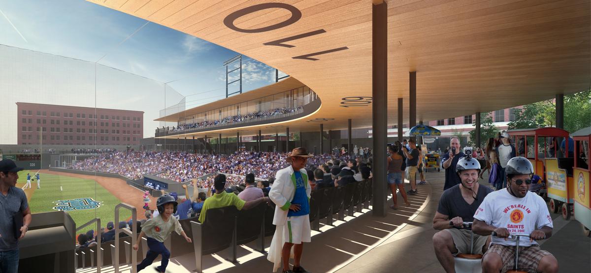 New Saints ballpark design unveiled (Photos) - Minneapolis / St. Paul ...
