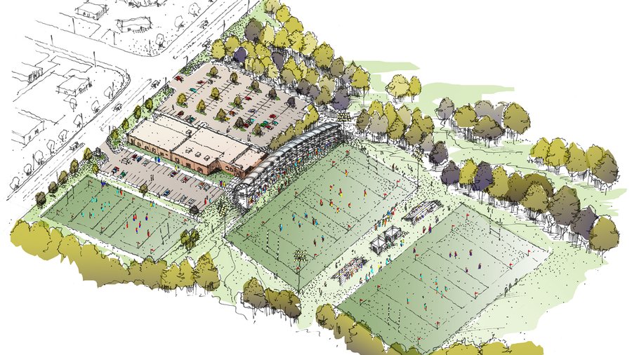 Rugby center rendering 2