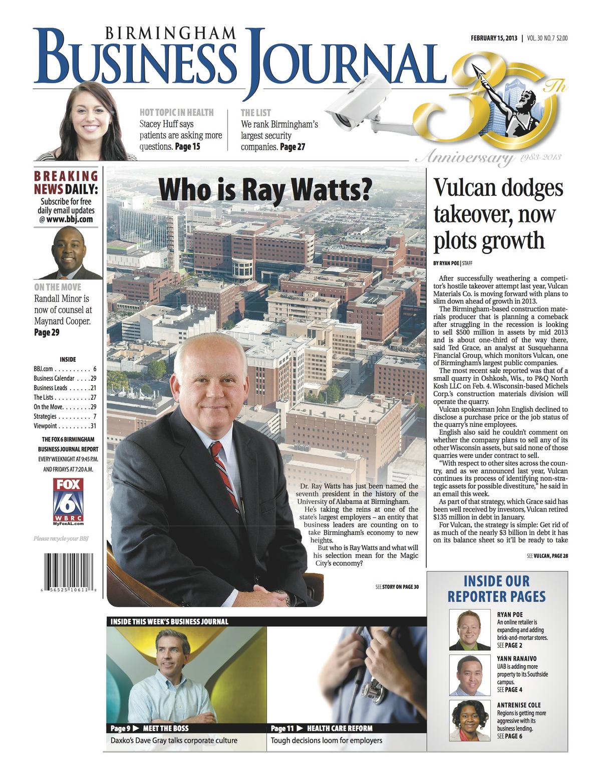 20 can't-miss cover stories from 2013 - Birmingham Business Journal