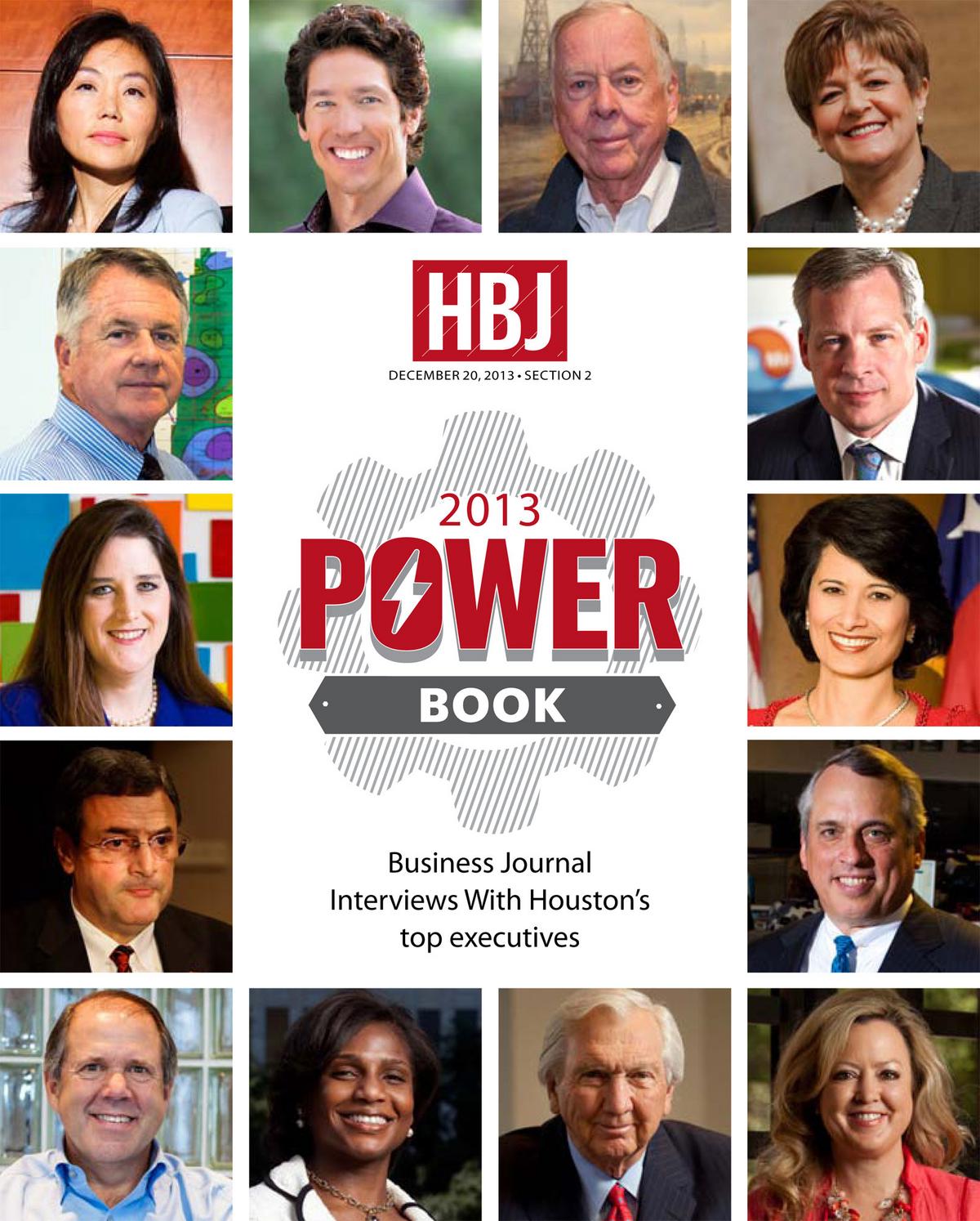 Houston Business Journal's Power Book features Business Journal ...