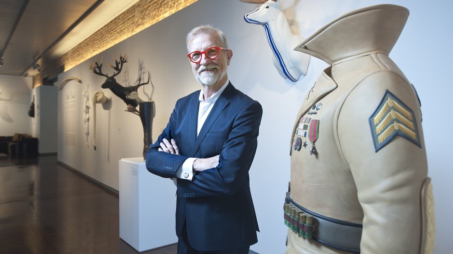 Steve Wilson, co-founder and CEO of 21c Museum Hotels, is shown in the ...
