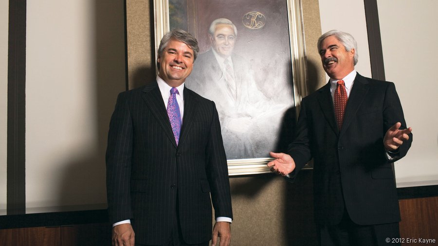 Kalnaly Trust President and Chairman Drew Kanaly, center, said he is ...