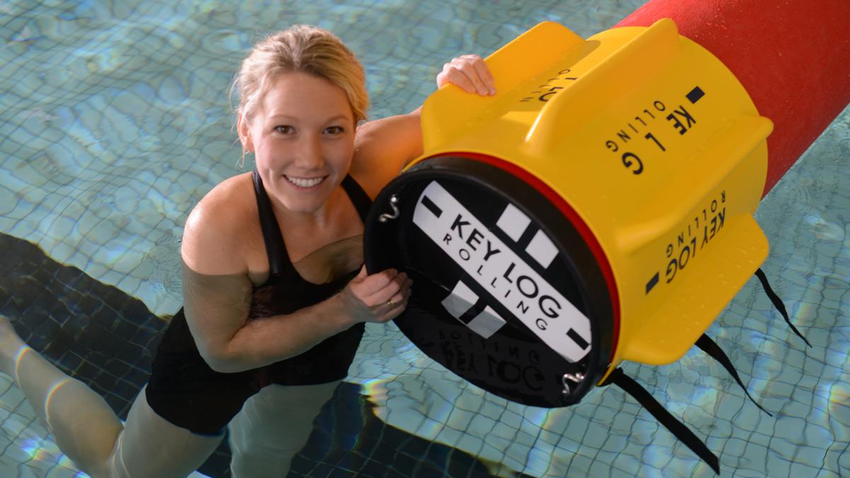 What holds the sport of log-rolling back? The logs, a champion says ...