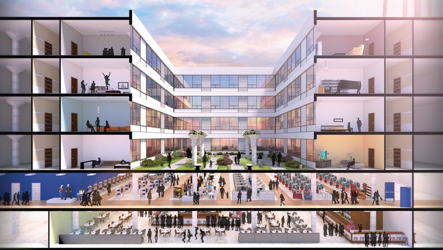 Detailing the Hecht Co. warehouse redevelopment