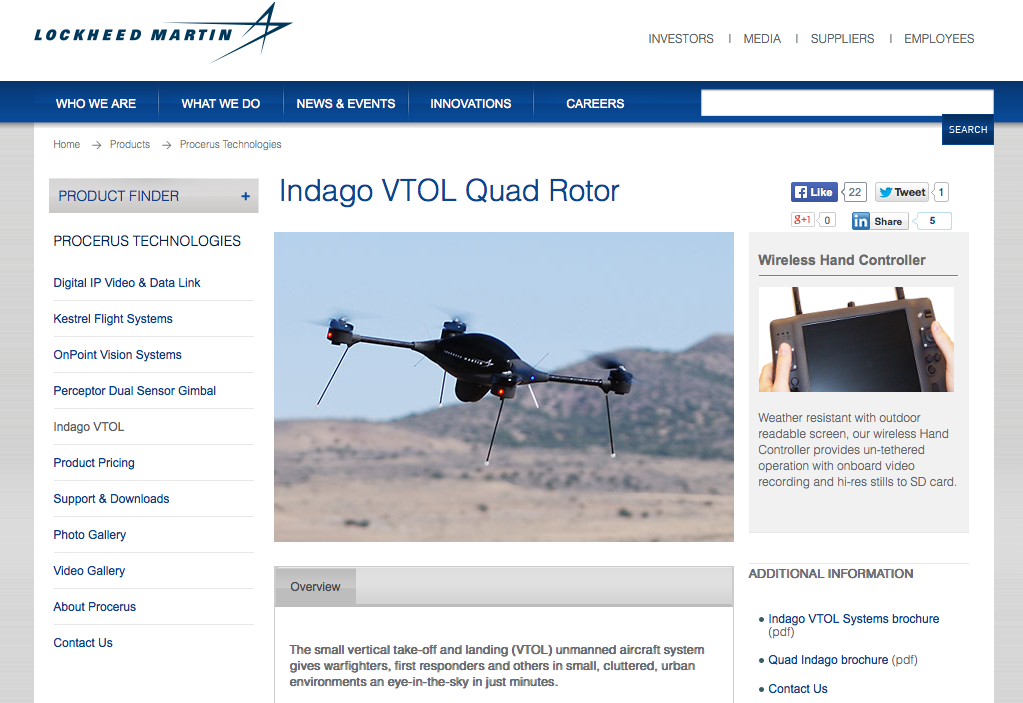 Sinclair seeks to fly Lockheed Martin drones - Dayton Business Journal