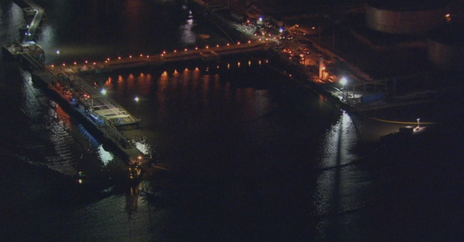 Delaware River oil spill cleanup ongoing from Monroe Energy and Coast ...
