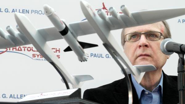 Paul Allen's mammoth Stratolaunch aircraft nearly half completed ...