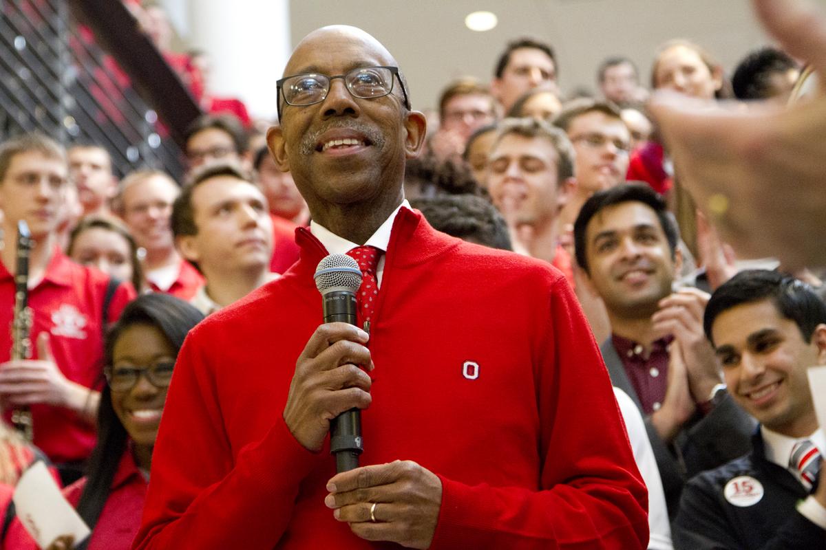 Michael Drake gets rousing welcome to campus – SLIDESHOW - Columbus ...
