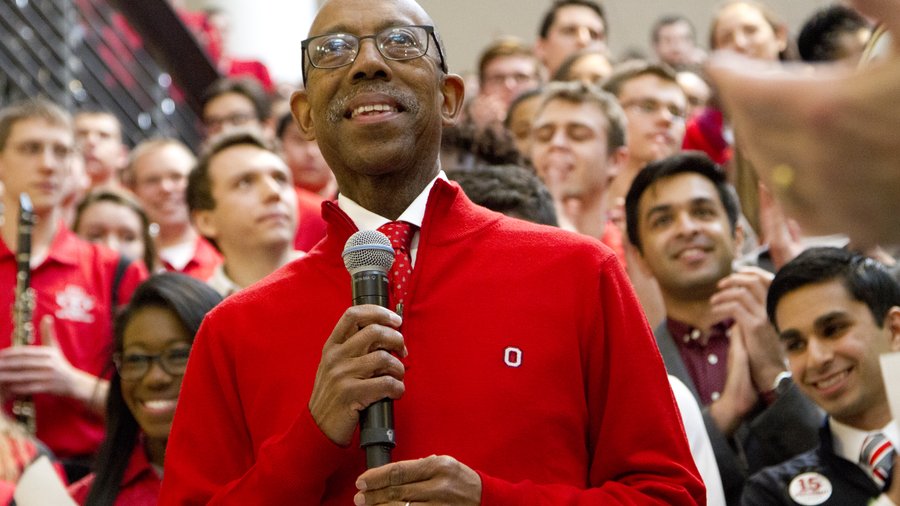 Michael Drake gets rousing welcome to campus – SLIDESHOW - Columbus ...