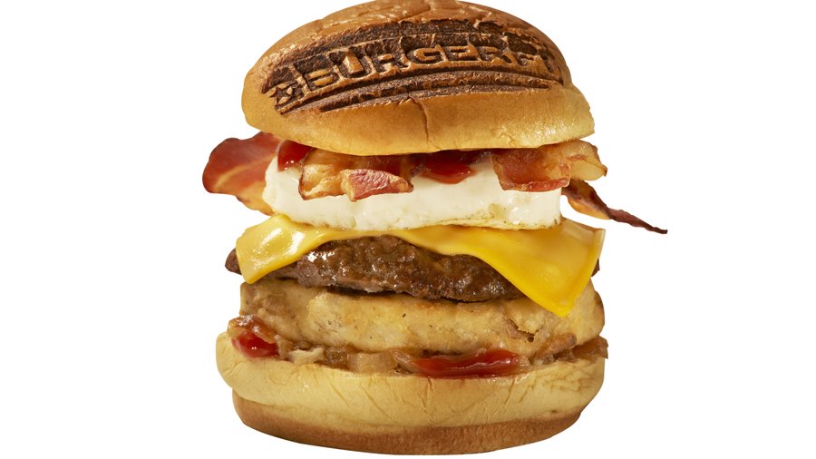 The "Breakfast All Day" burger. Burger Fi, with 35 U.S. locations, will ...