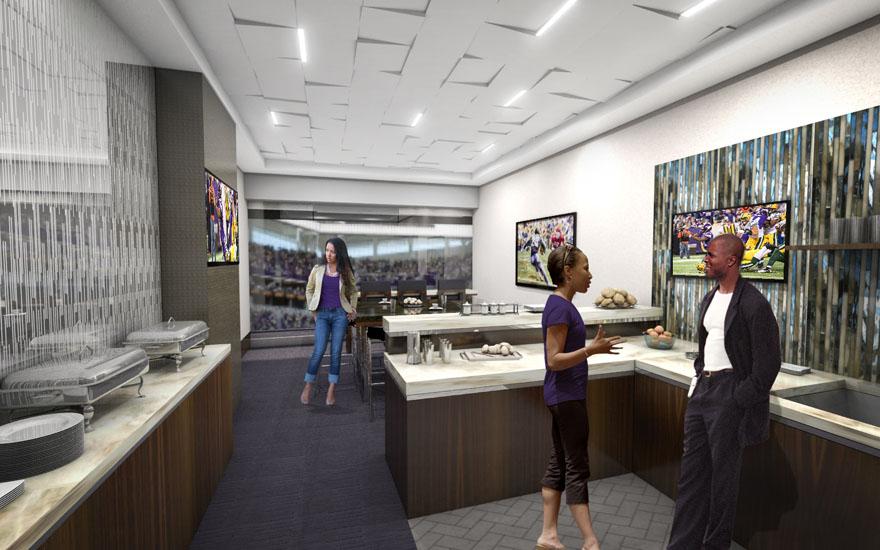 Minnesota Vikings provide sneak peek at new stadium suites, clubs ...