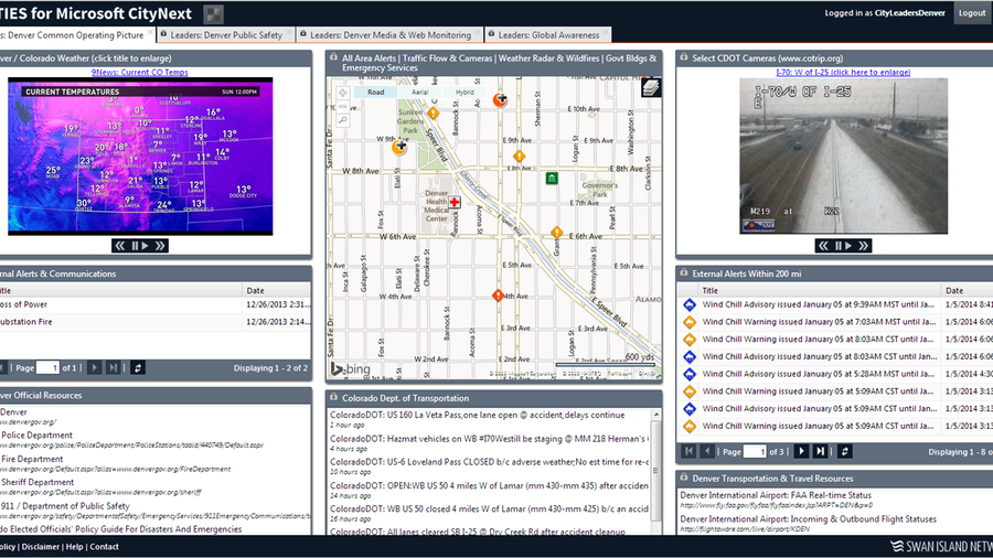 Swan Island Networks teams with Microsoft to solve city problems ...