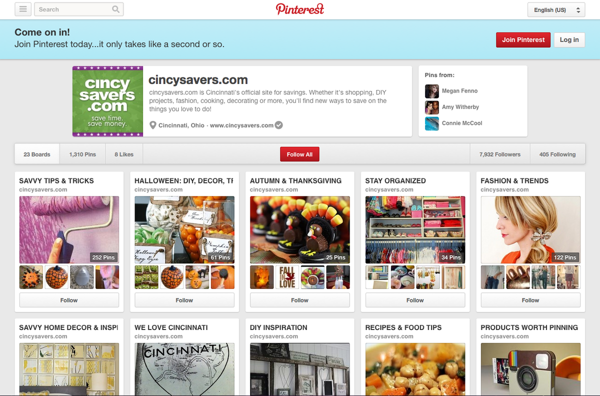 These are Cincinnati's most influential Pinterest users: SLIDESHOW ...