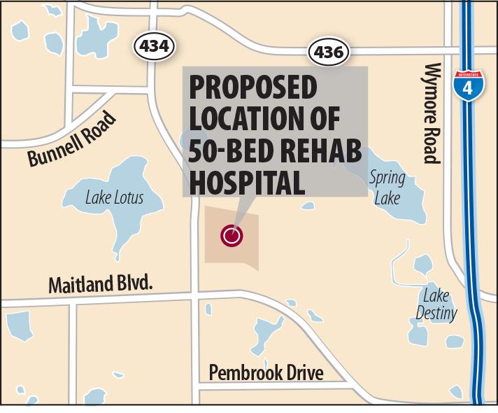 HealthSouth to build $24.3M rehab hospital - Orlando Business Journal