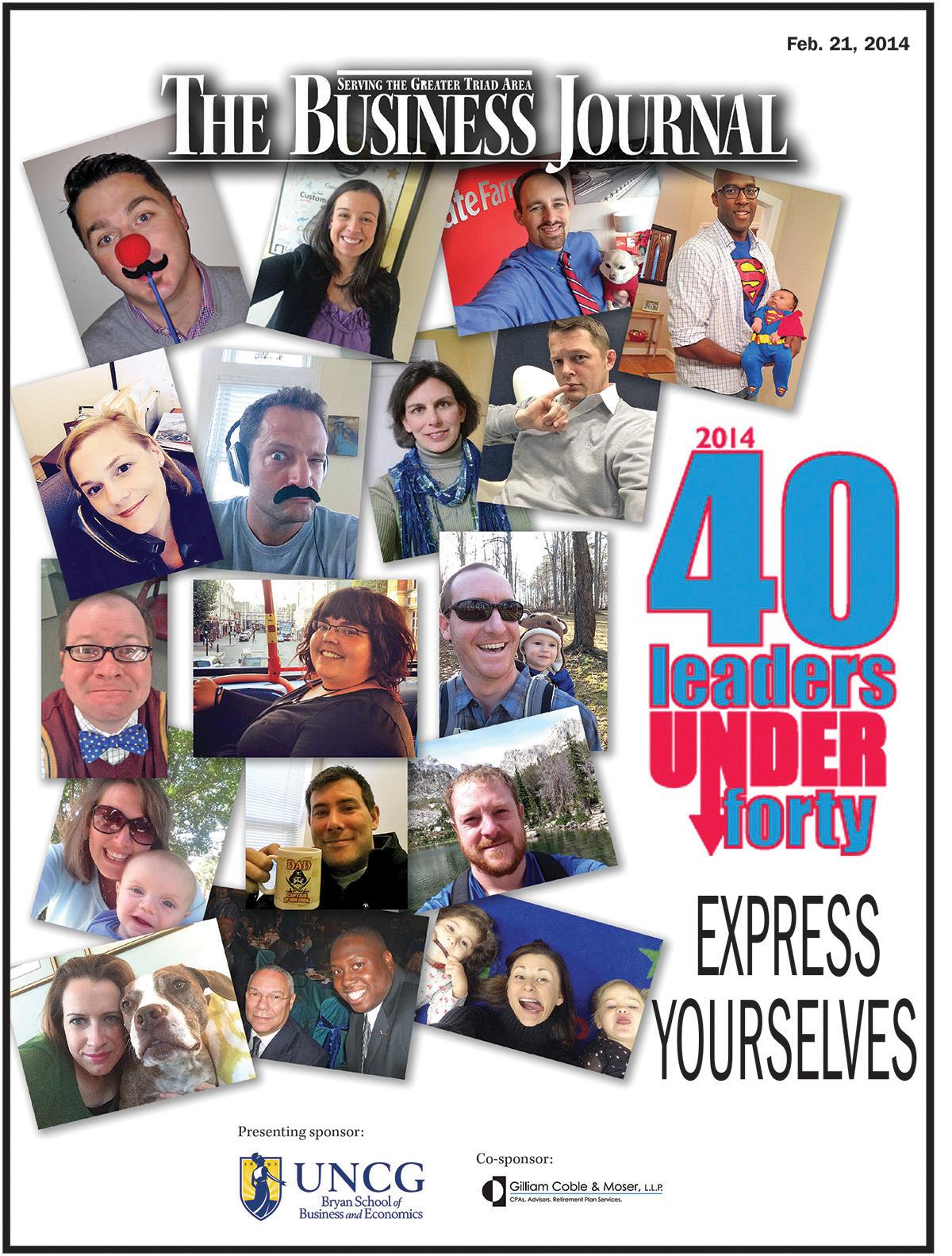 The Triad's 40 Under 40 class for 2014 - Triad Business Journal