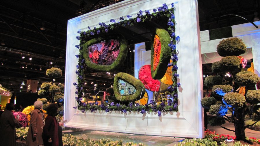 Flower Show offers art and a glimpse of spring (photo gallery ...