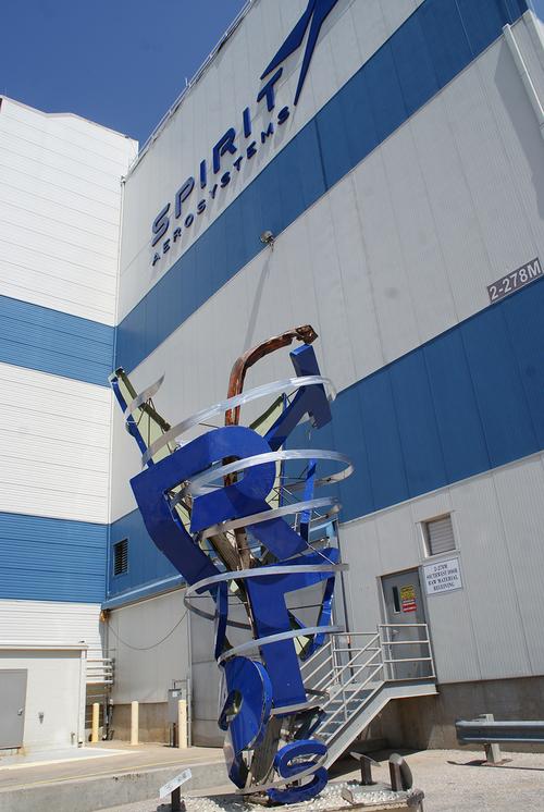 Spirit AeroSystems shows off tornado recovery efforts - Wichita ...