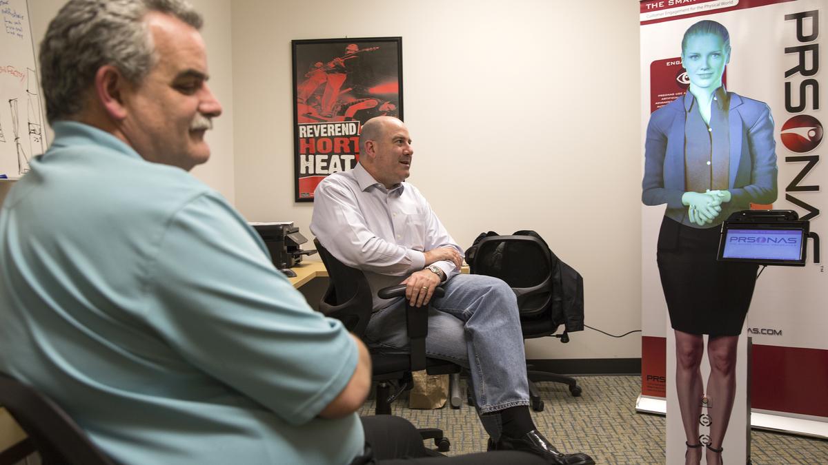 Angeline - Durham's interactive animated mannequin - takes on the Queen ...