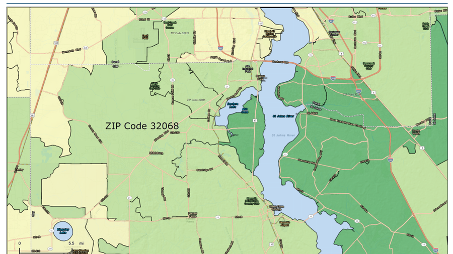 Map Of Ponte Vedra Florida