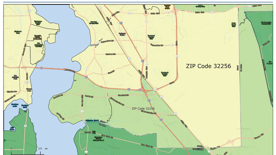 Map Of Ponte Vedra Florida