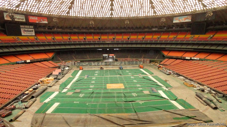 Astrodome field third try